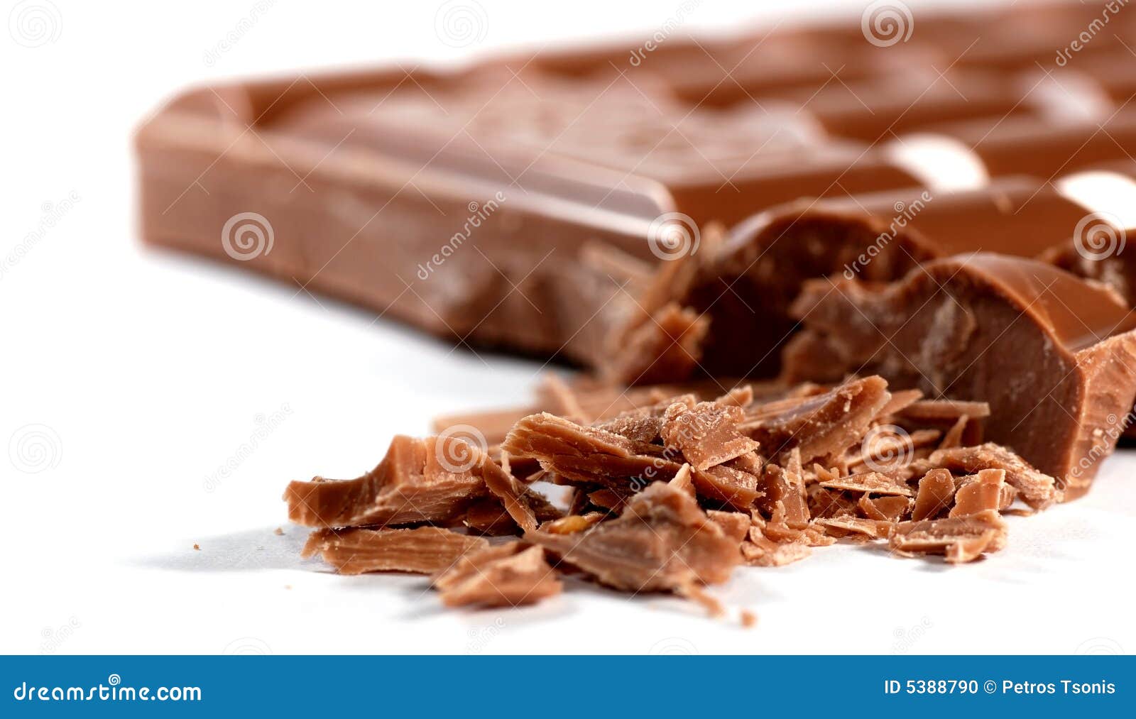 Delicious chocolate blocks stock photo. Image of bakery - 5388790