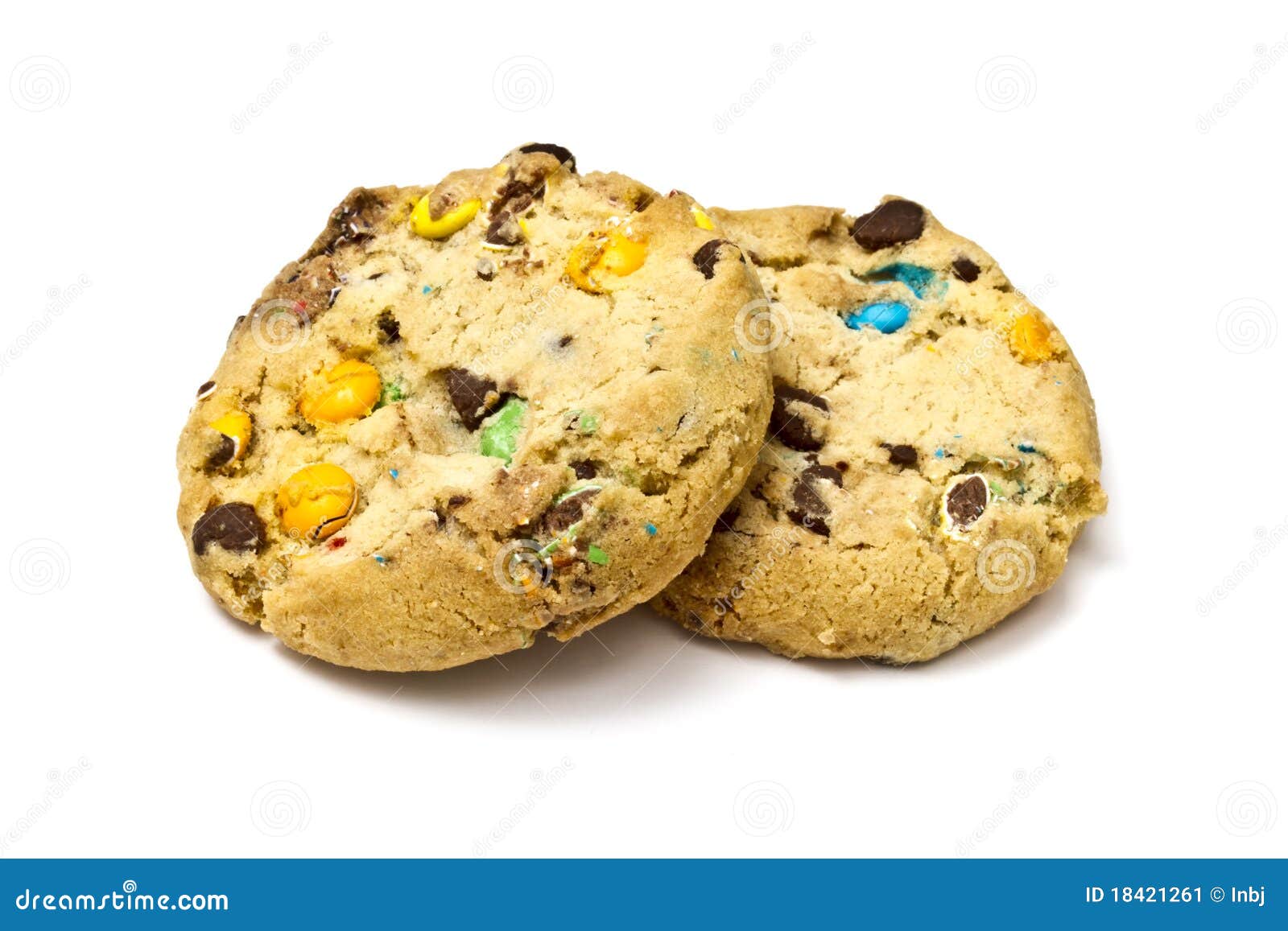 Delicious Chocolate Cookies Stock Image - Image of detail, delicious ...