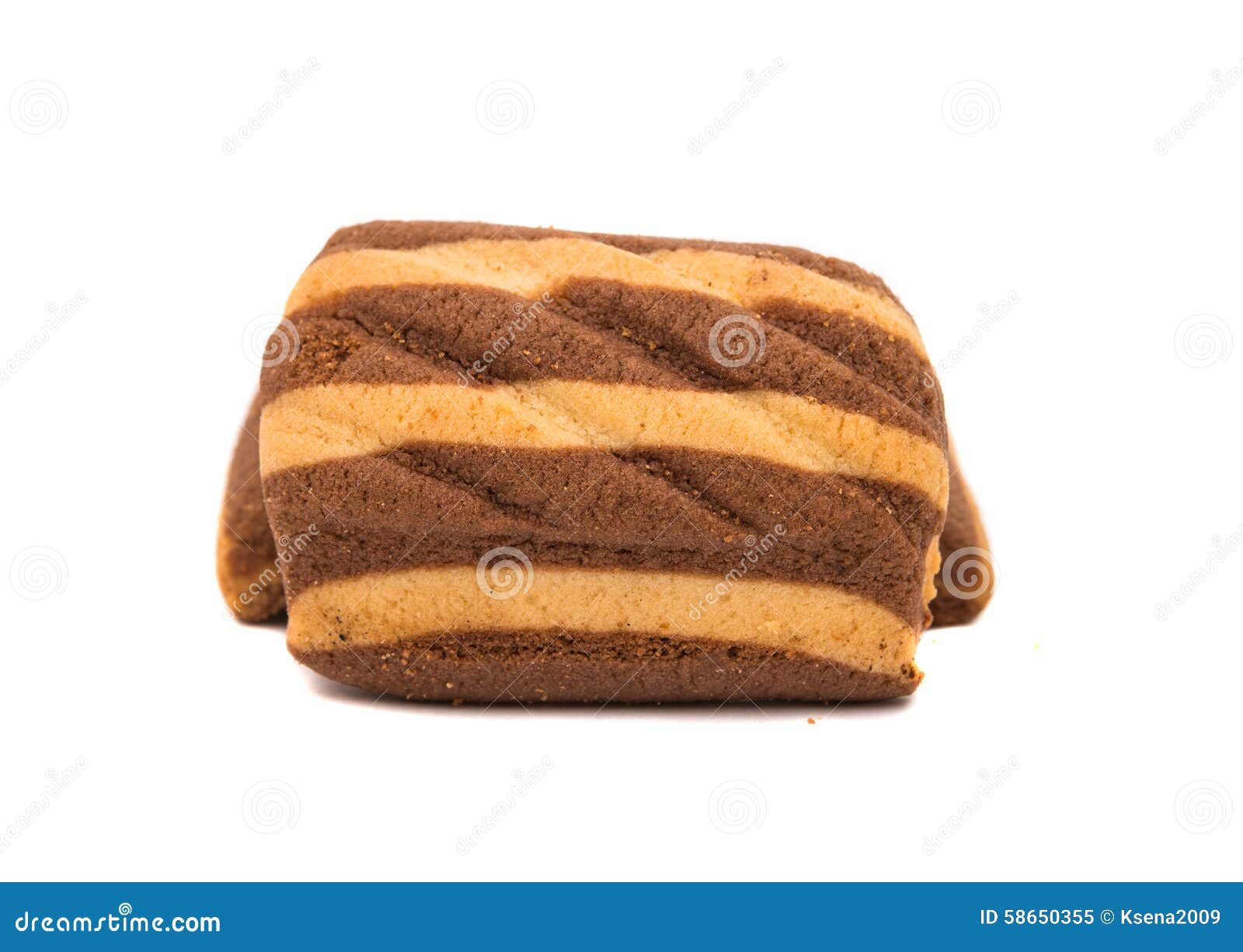 Delicious Chocolate Striped Cookies Stock Image - Image of gourmet ...