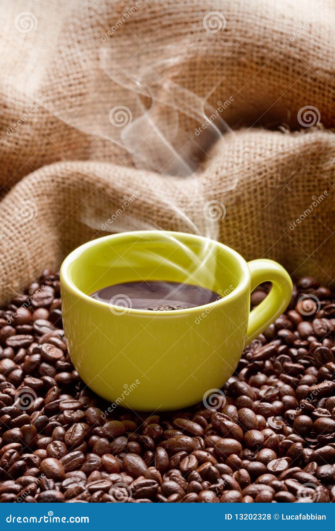 Delicious coffee stock photo. Image of heat, steam, textile - 13202328