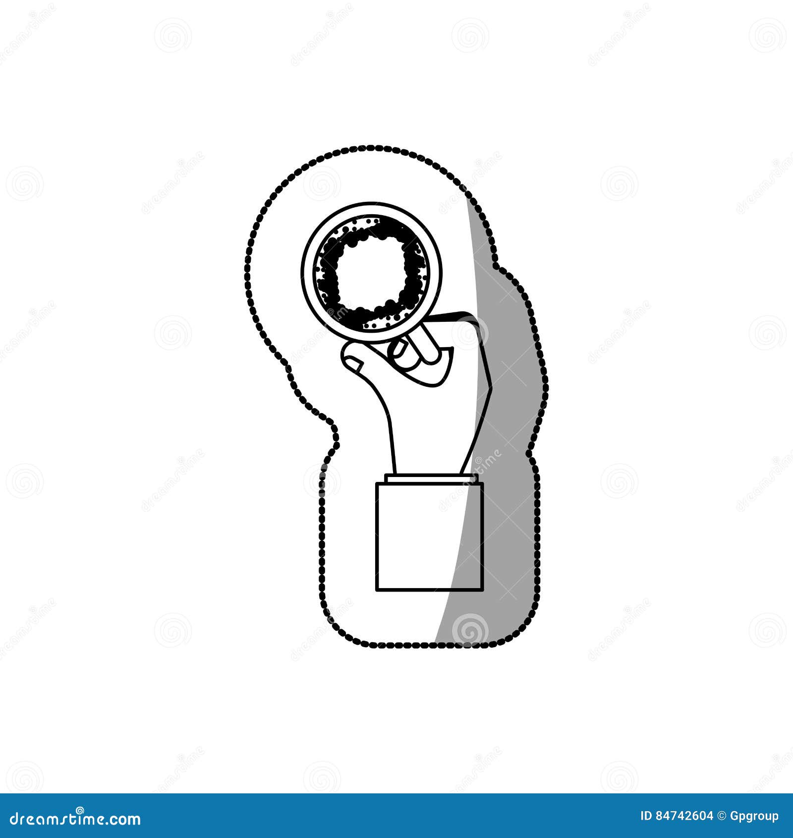 Delicious coffee cup stock vector. Illustration of shop - 84742604