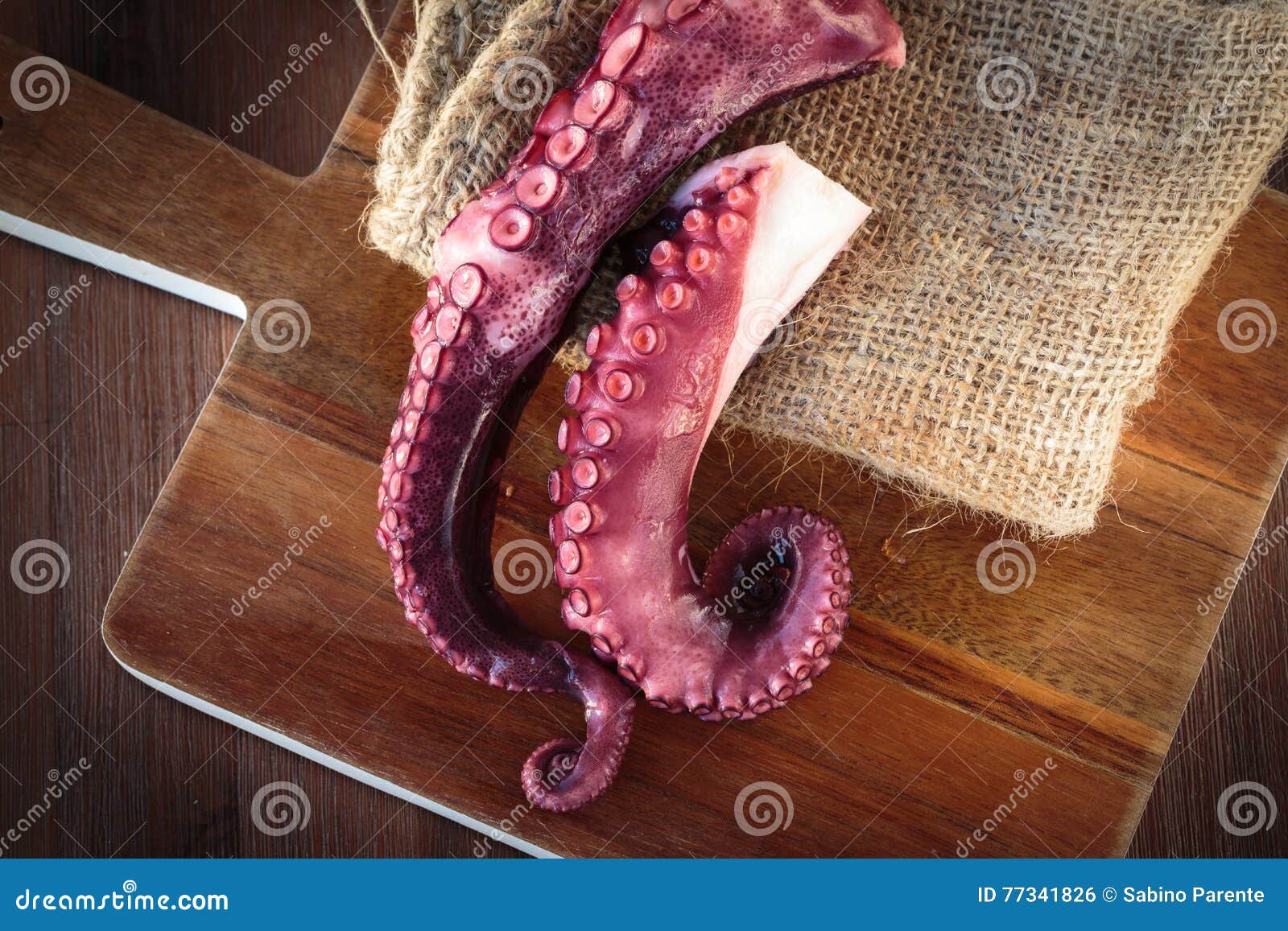 Delicious cooked Octopus stock photo. Image of delicious - 77341826