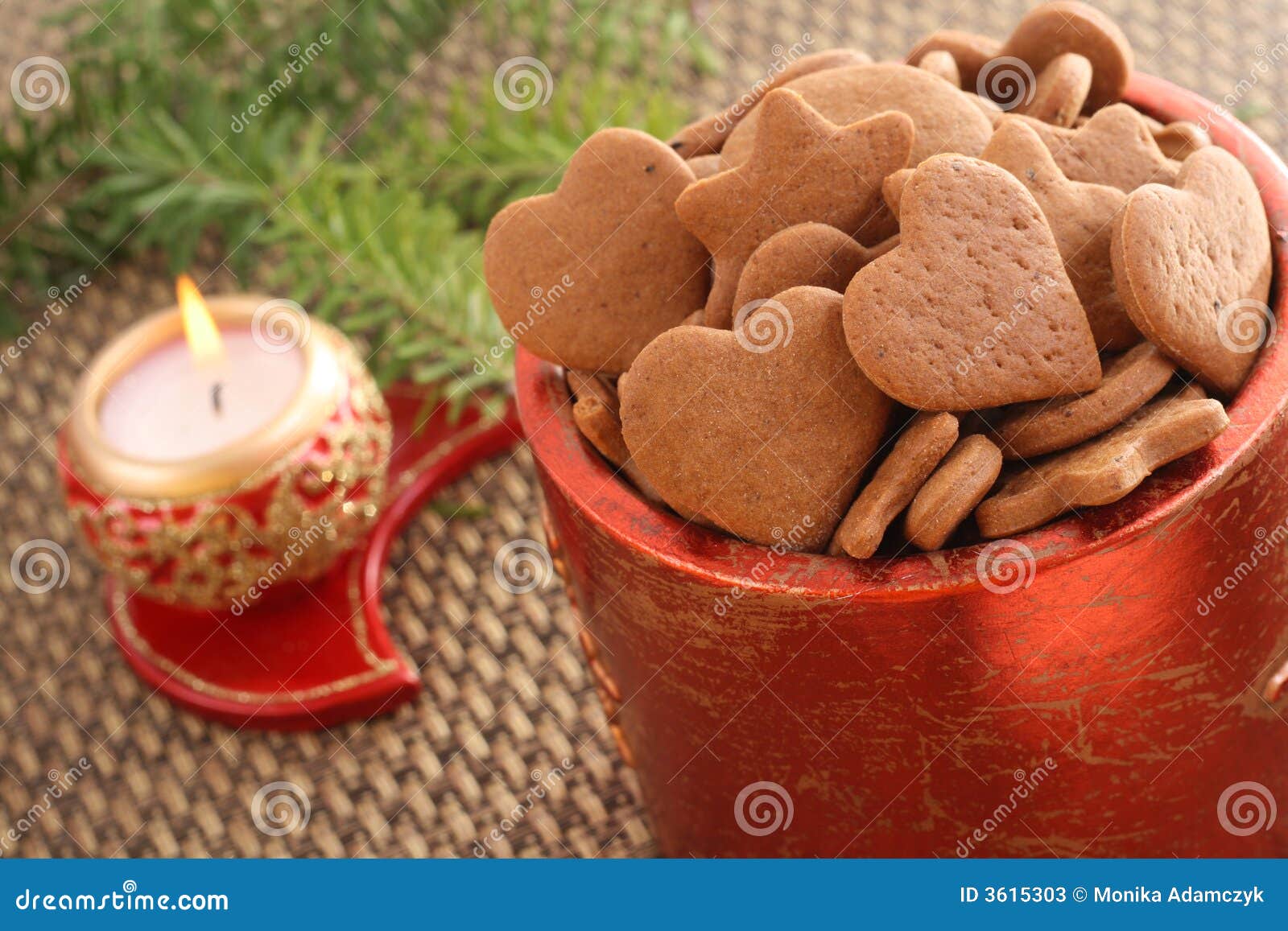 Delicious cookies stock image. Image of sweetmeats, gingerbread - 3615303