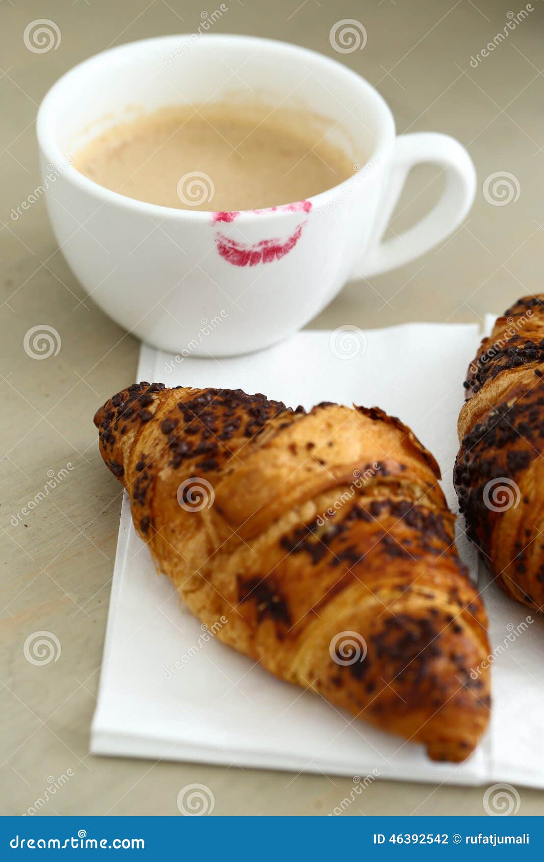 Delicious croissant stock photo. Image of meal, cuisine - 46392542