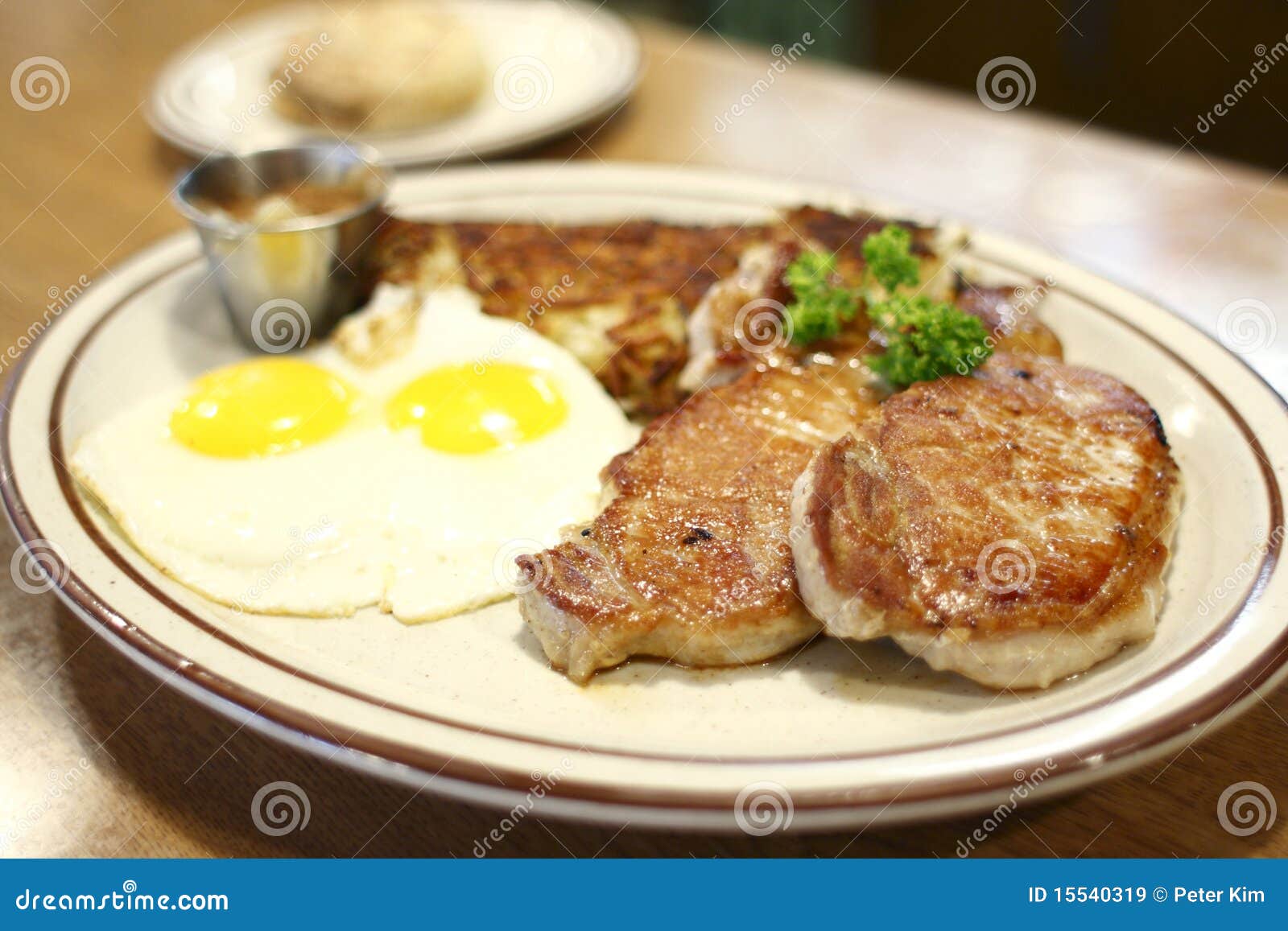 Delicious diner breakfast stock image. Image of hash - 15540319