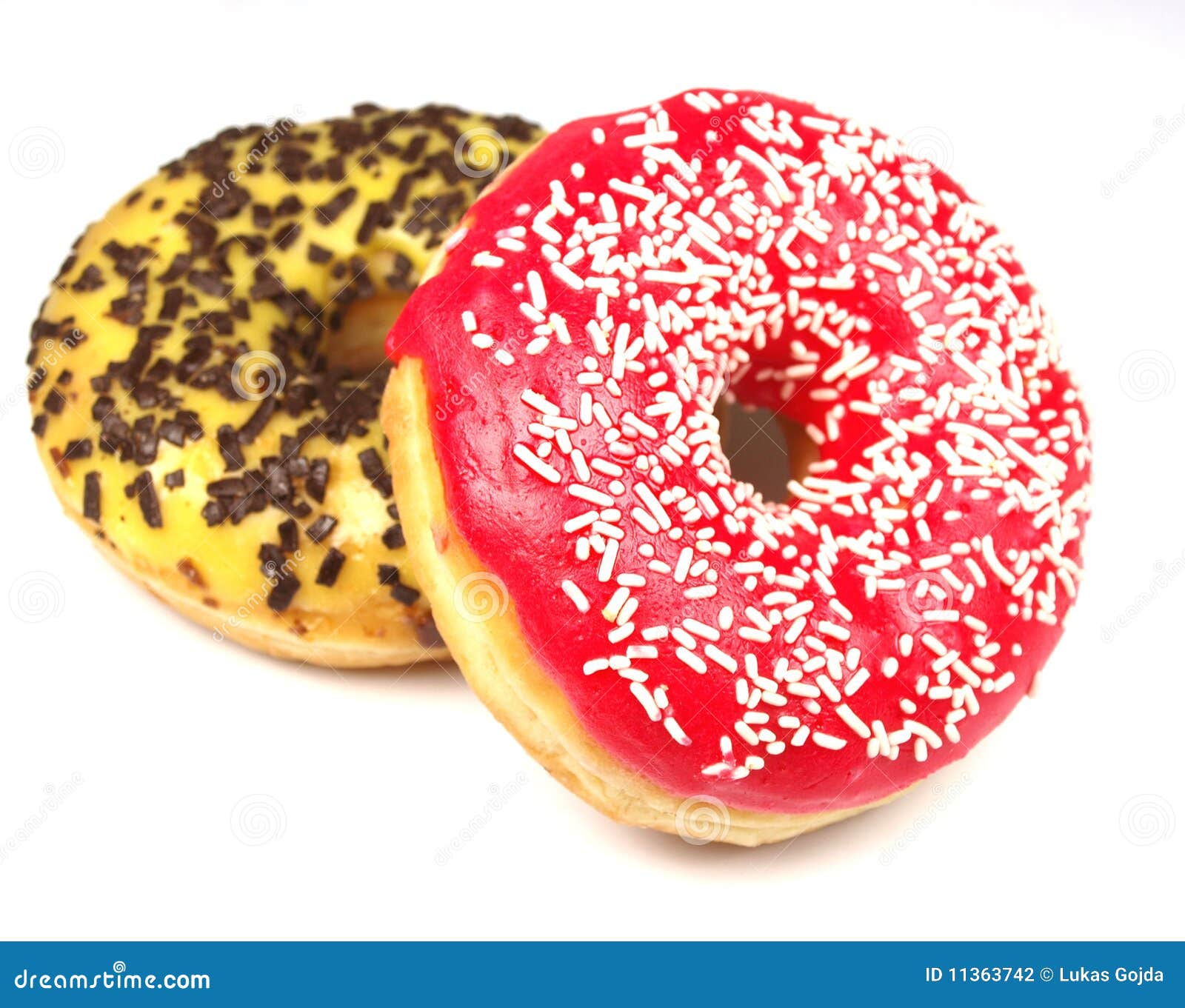 Delicious donut stock photo. Image of isolated, color - 11363742