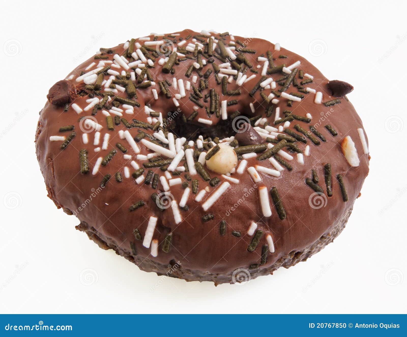 Delicious Donut stock photo. Image of chocolate, doughnut - 20767850