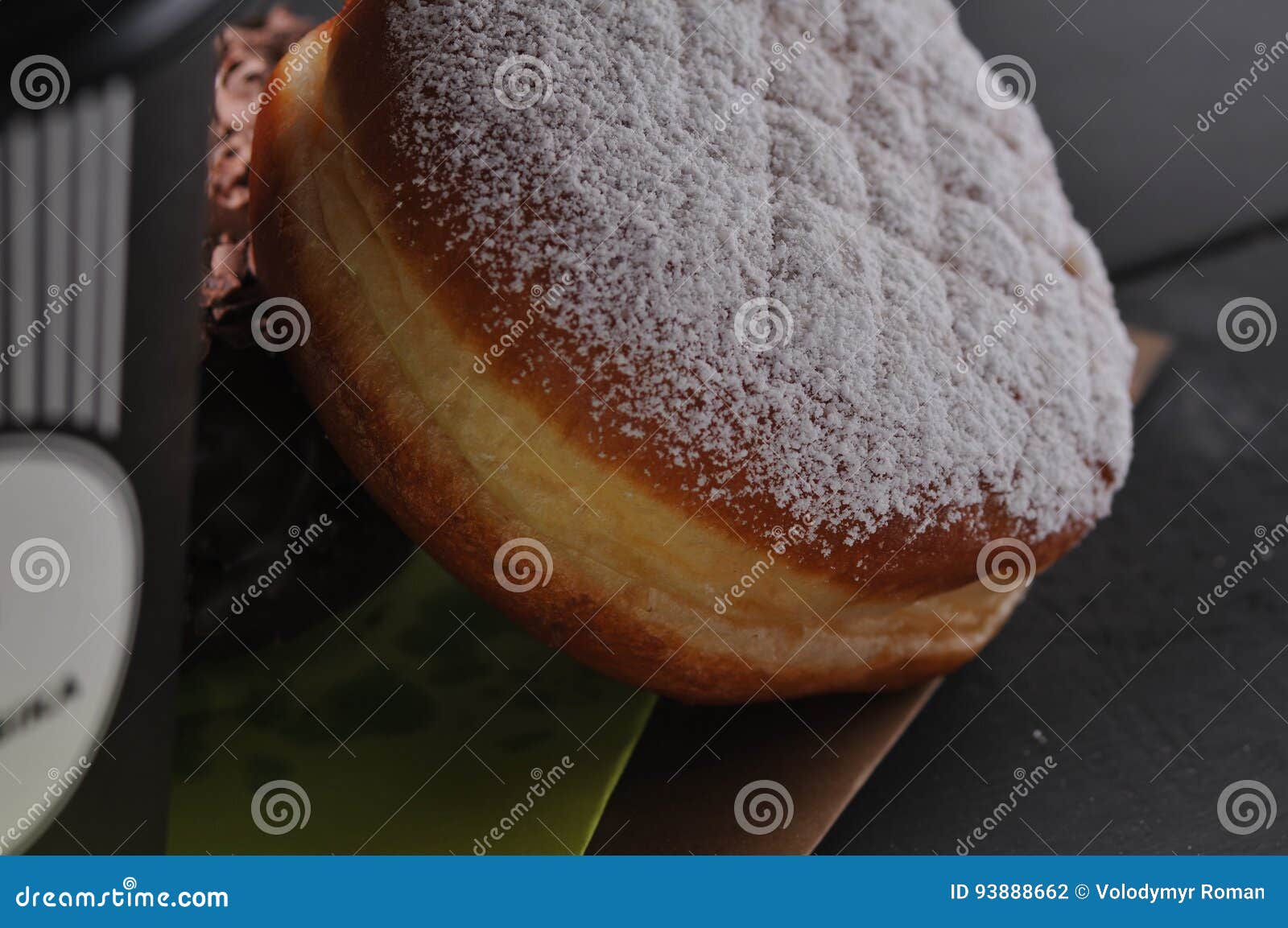 Delicious donut close stock photo. Image of breakfast - 93888662