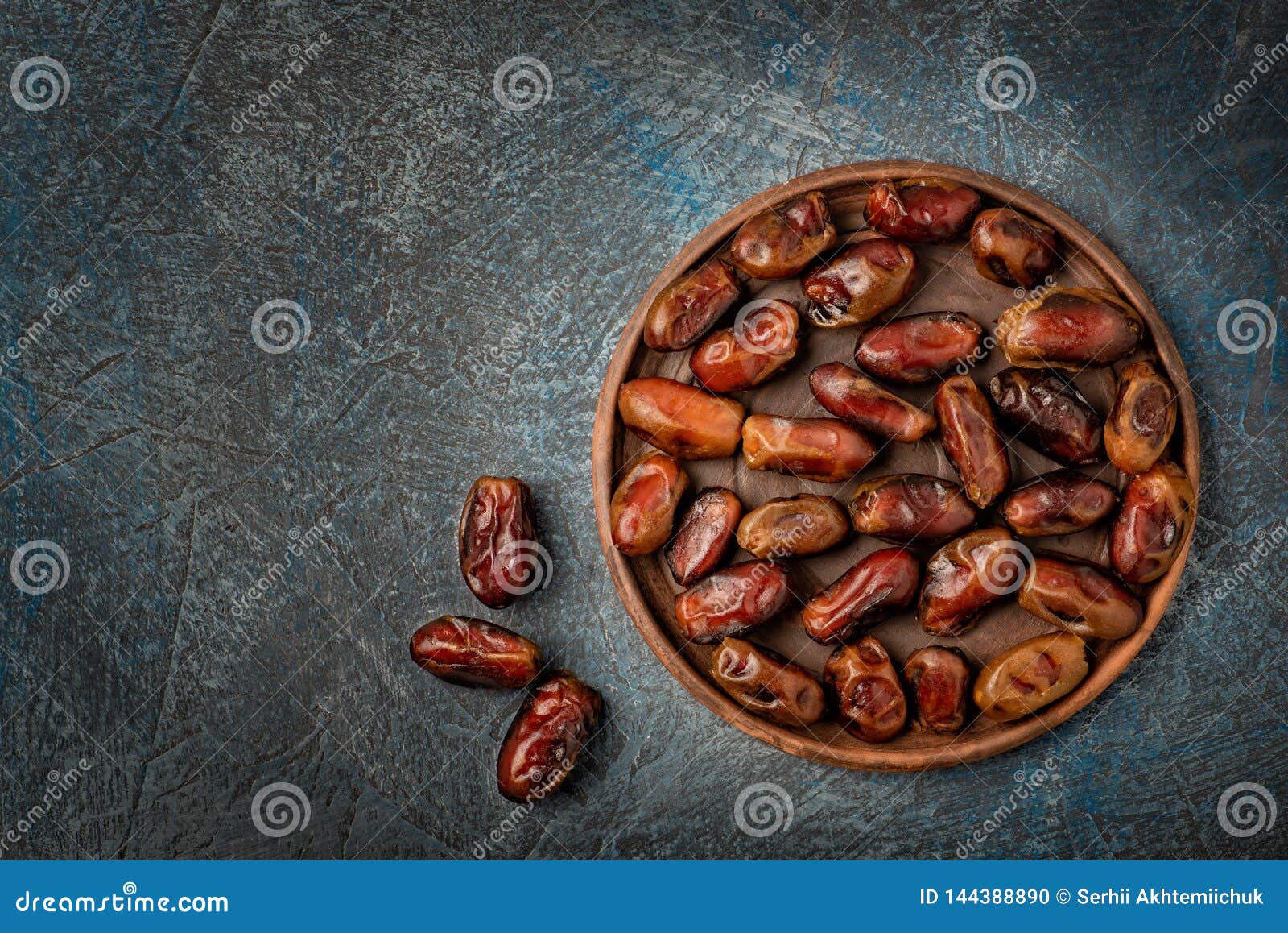 Delicious Dried Dates, a Favorite Dish of Many Gourmets Stock Photo ...