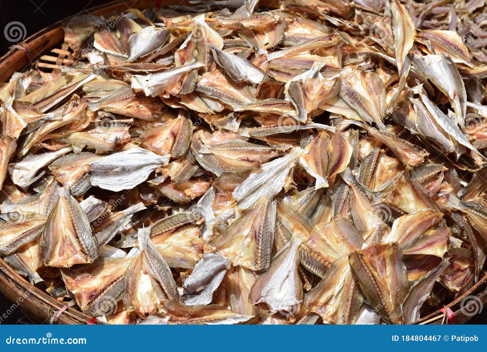 Delicious Dried Fish in Herding Stock Image - Image of food, healthy ...