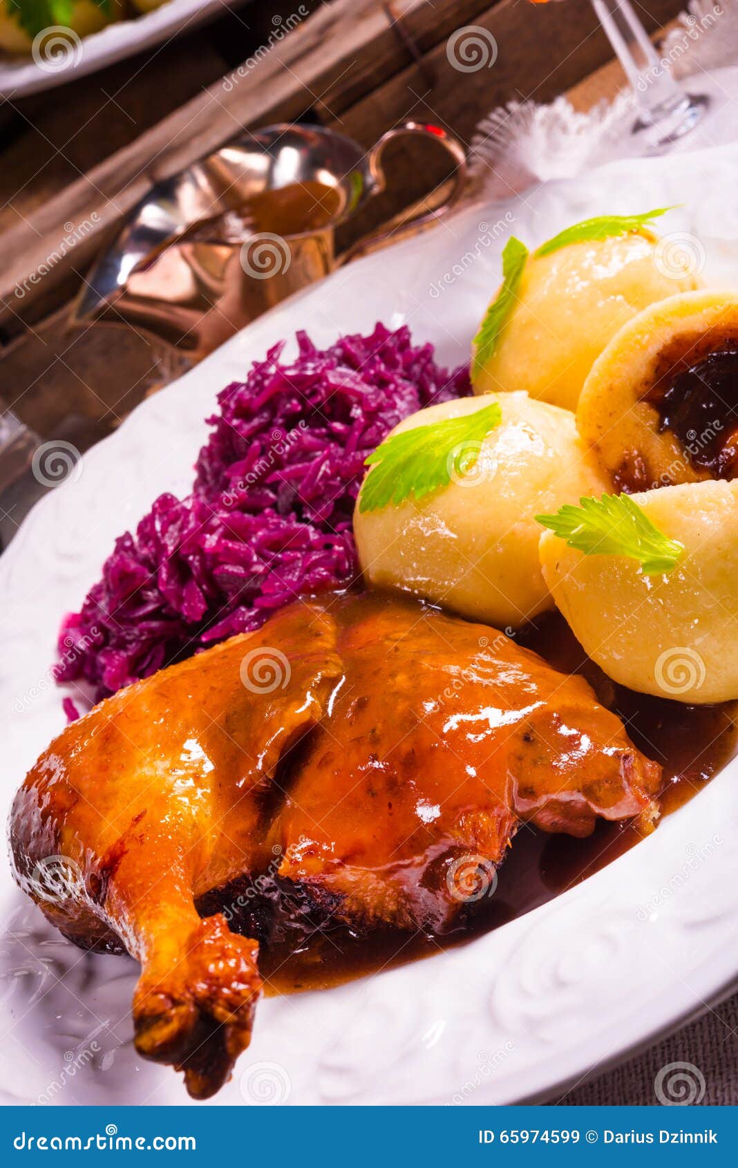 Delicious duck stock image. Image of dish, nutrition - 65974599