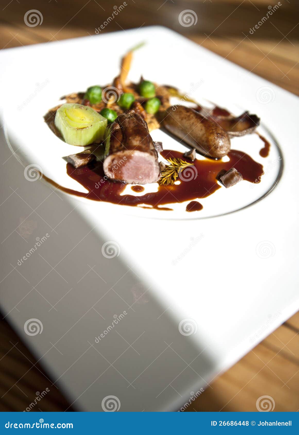 Delicious elk dinner stock photo. Image of closeup, food - 26686448