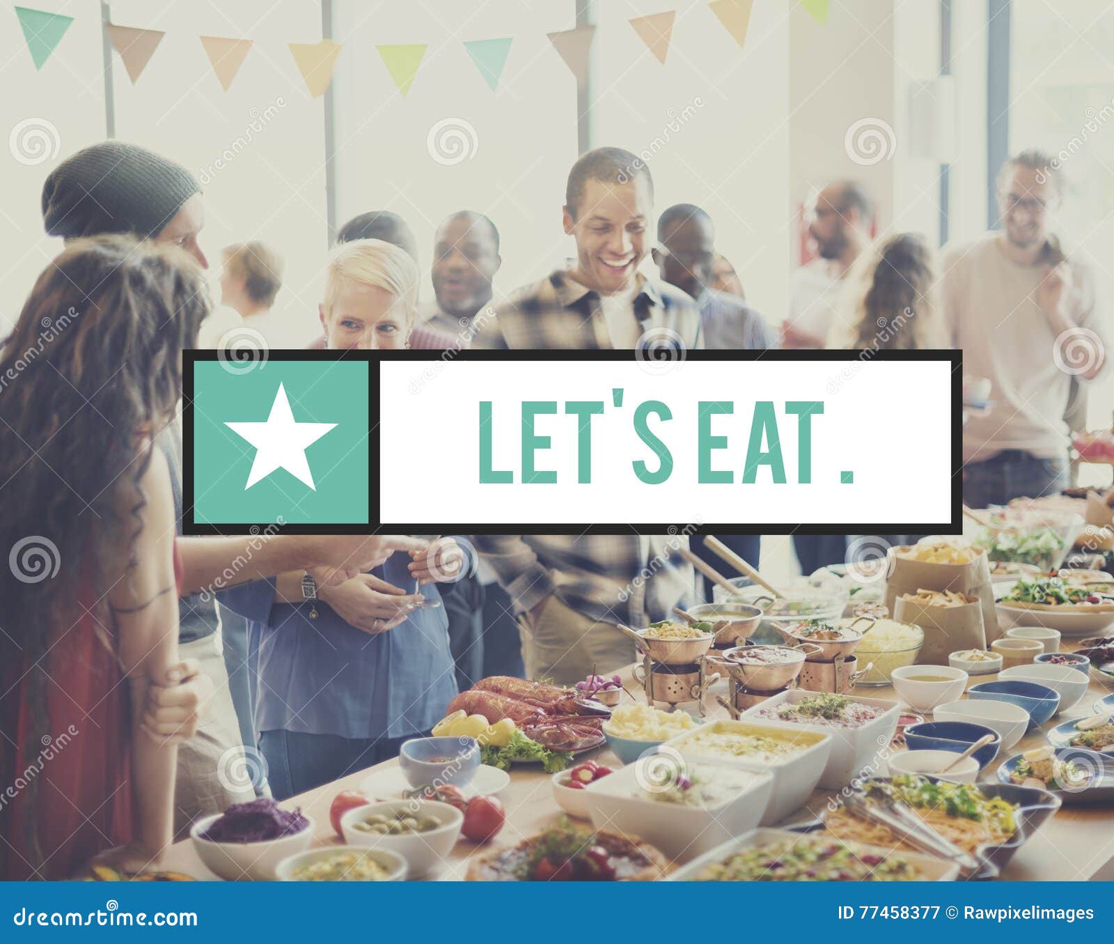 Delicious Enjoy Food Beverage Gourmet Healthy Concept Stock Image ...