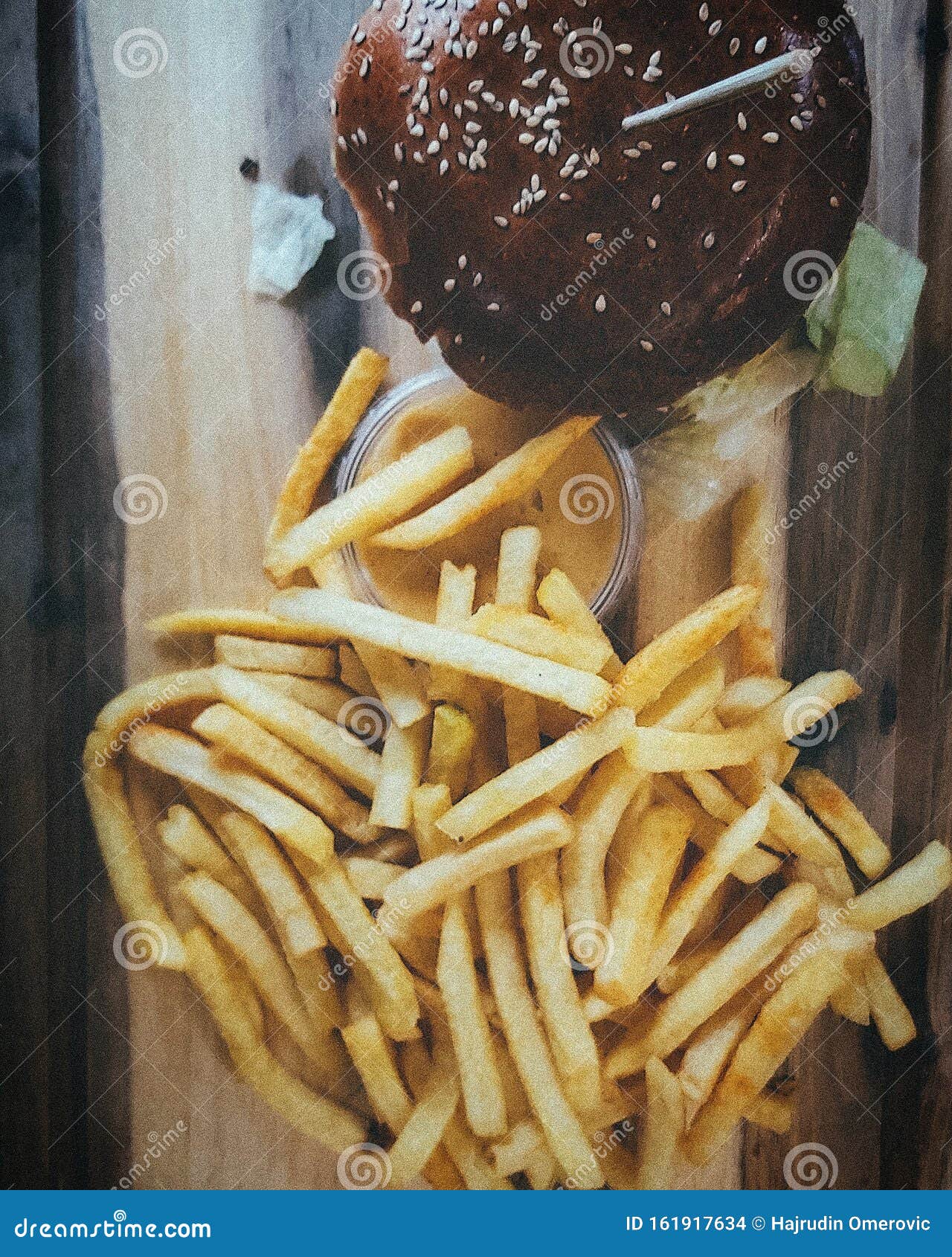 Delicious Fast Food Hamburger with Pomfret Ã°Å¸Ëœâ€¹ Stock Photo ...