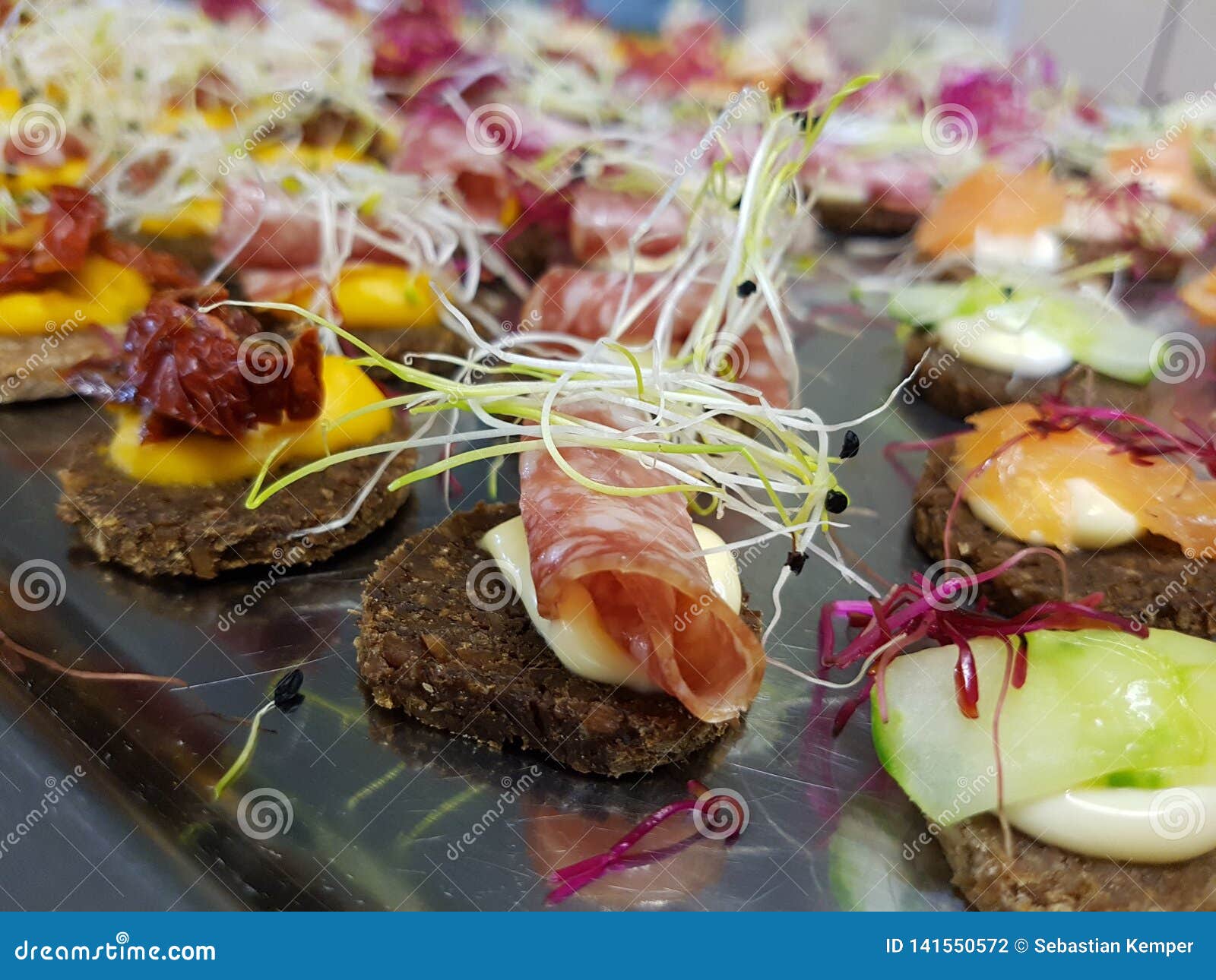 Fine dining food stock photo. Image of gourmet, handmade - 141550572