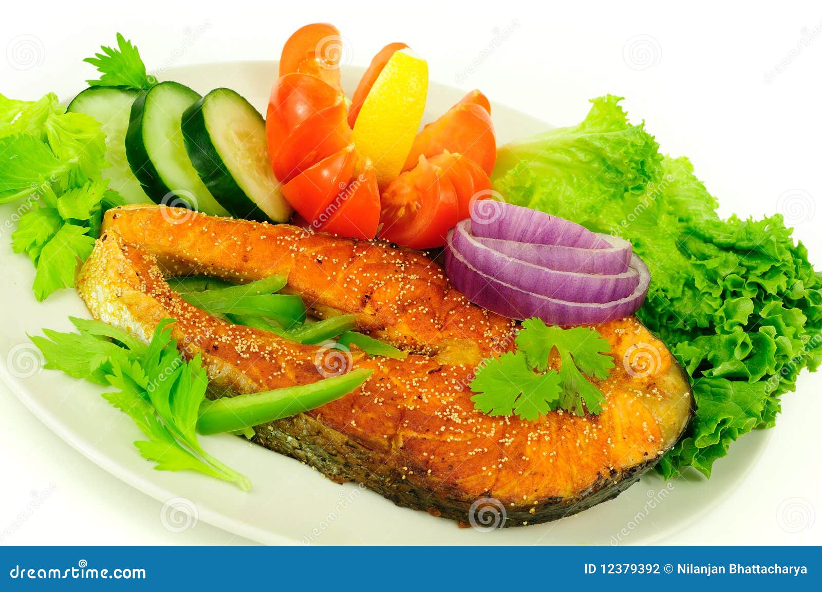 Delicious fish fry stock photo. Image of healthy, appetizing - 12379392