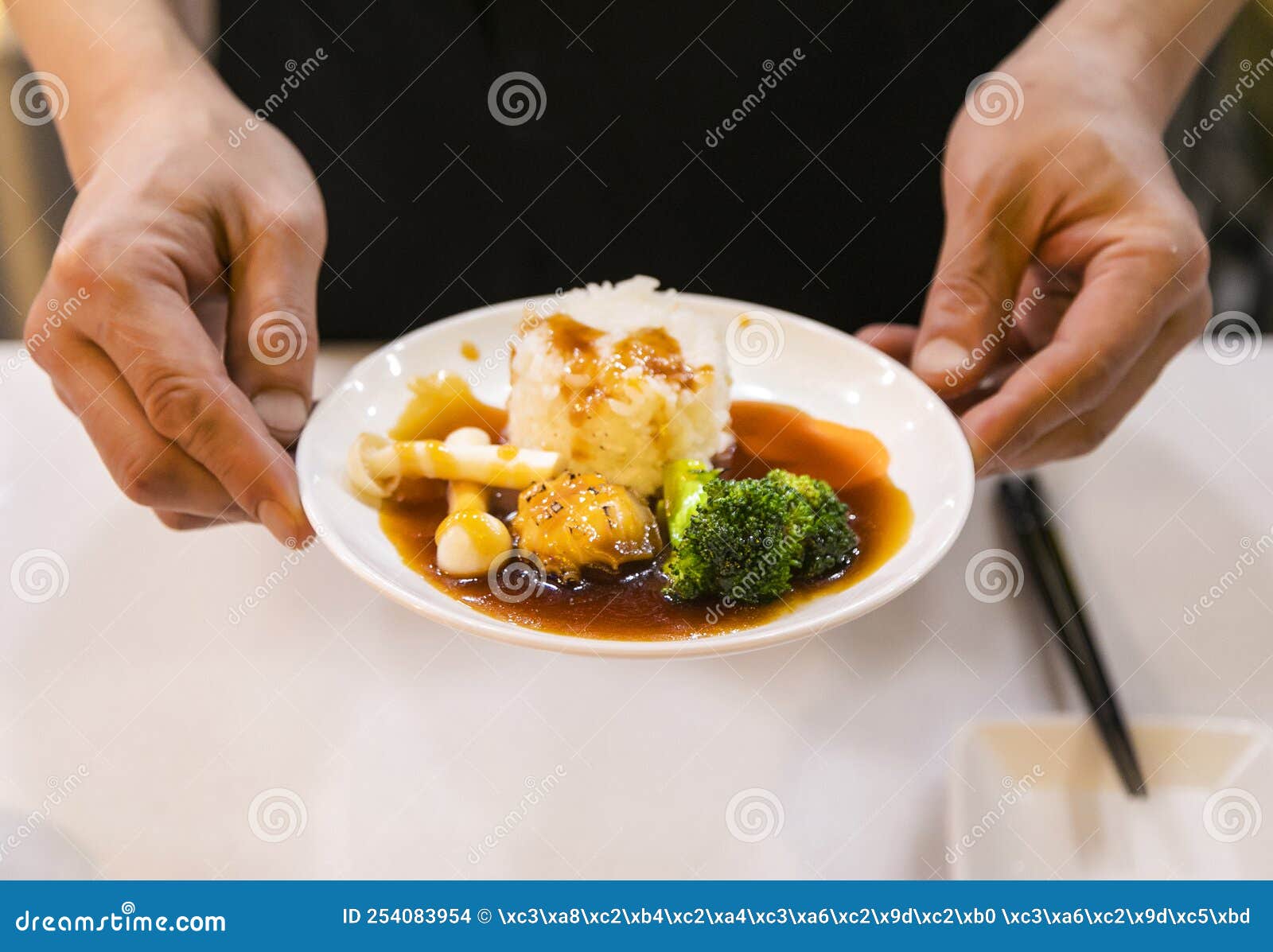 Delicious Food from the Cafeteria Stock Photo - Image of dish, meal ...