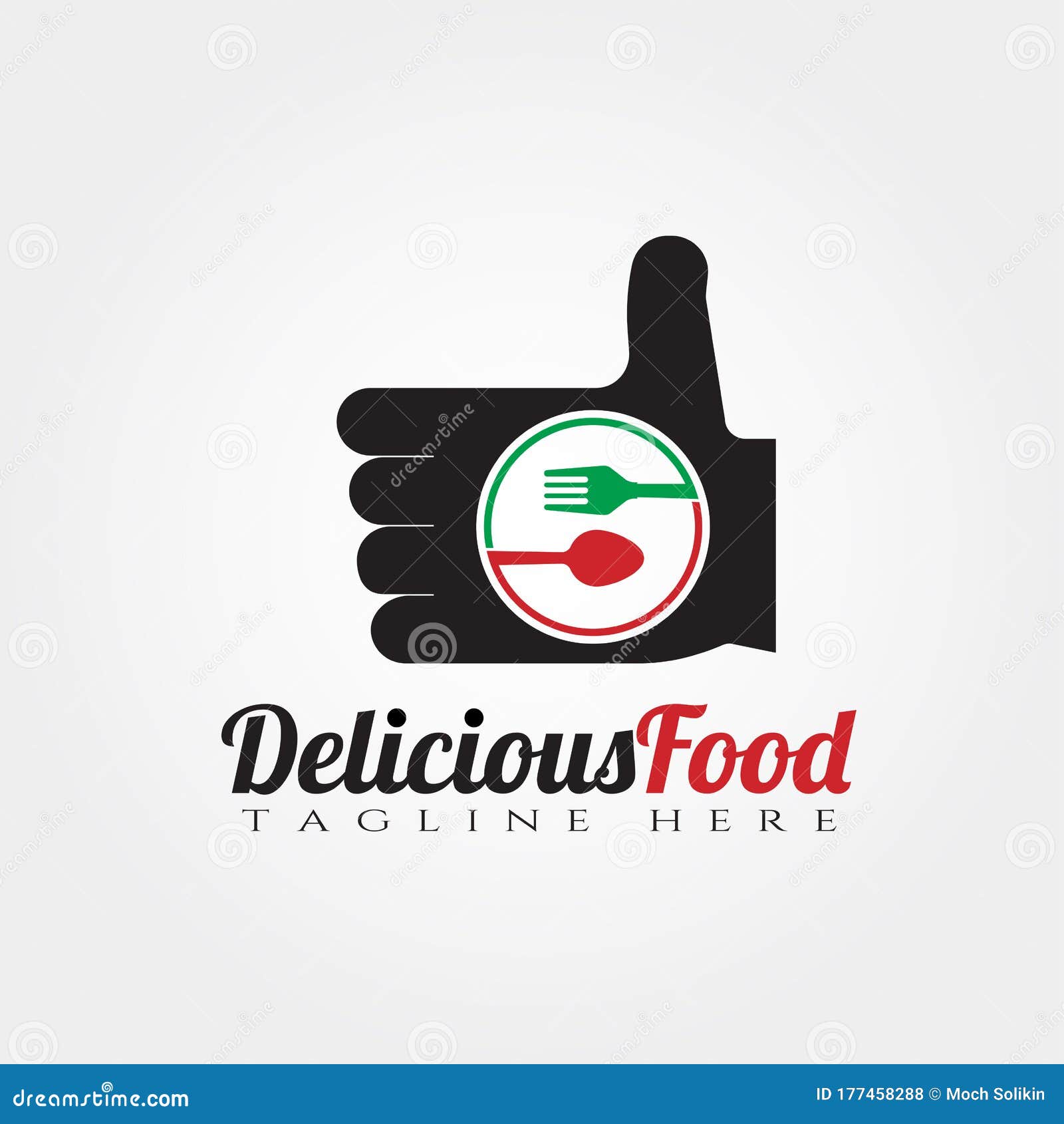 Delicious Food Vector Logo Design,good Food Icon Stock Vector ...