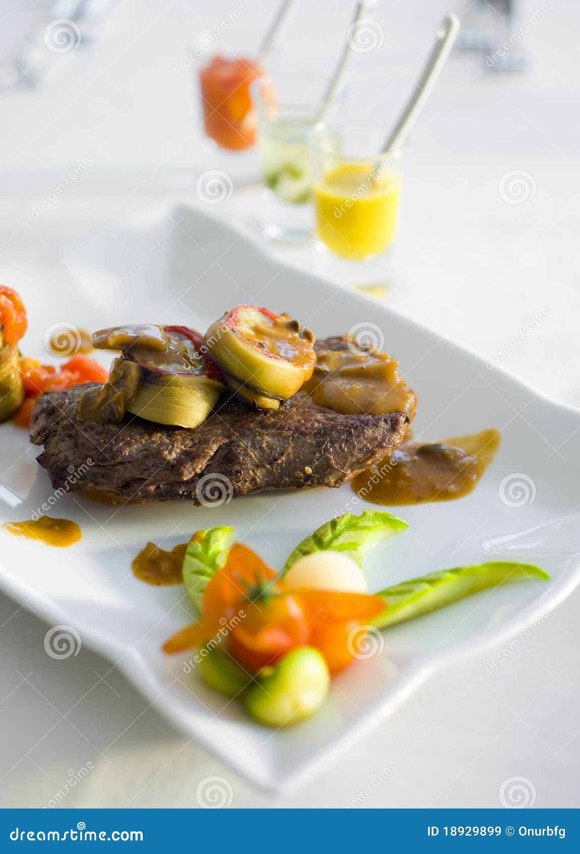Delicious foods stock image. Image of roasted, restaurant - 18929899