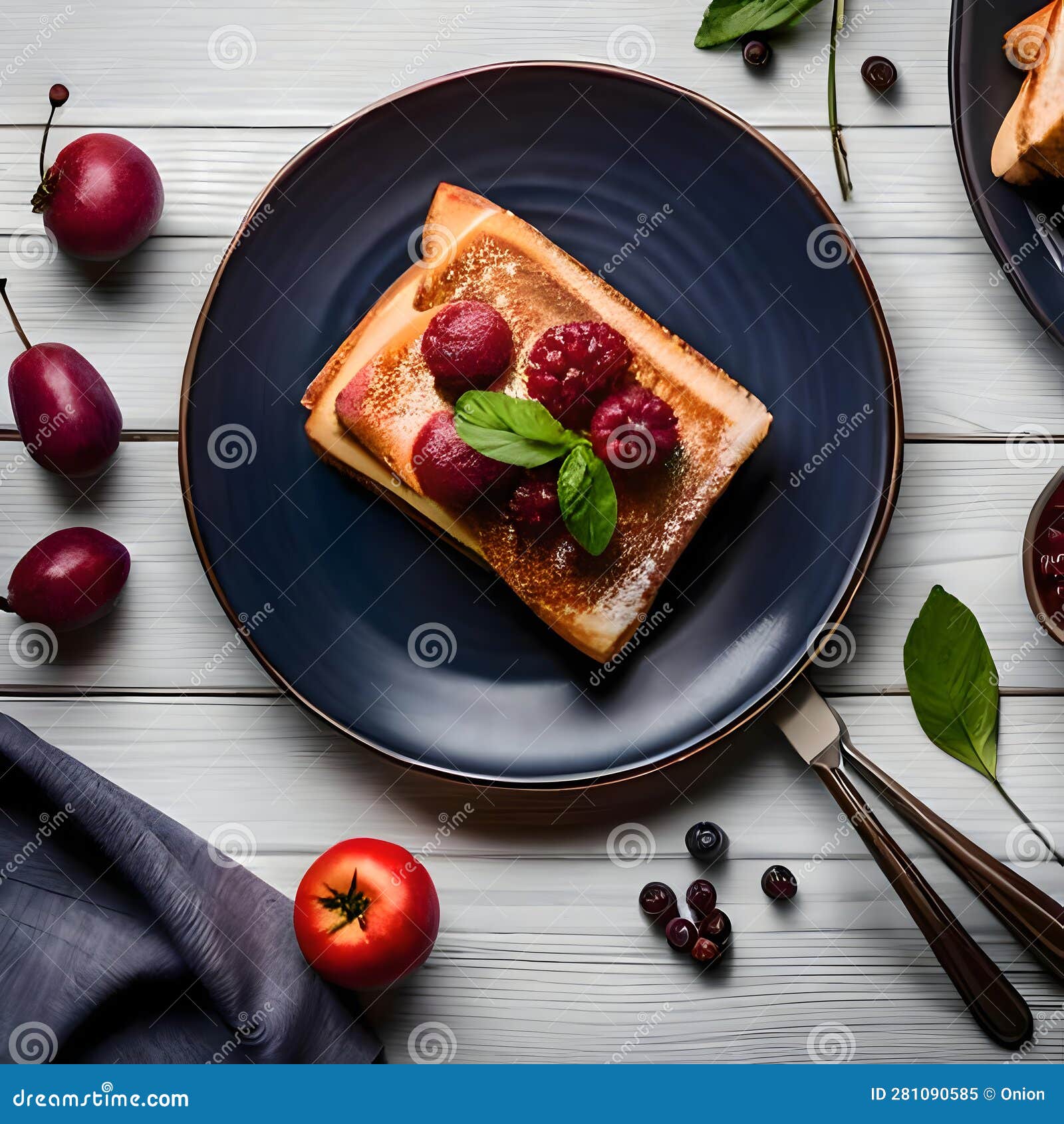 Delicious French Toast - Ai Generated Image Stock Illustration ...