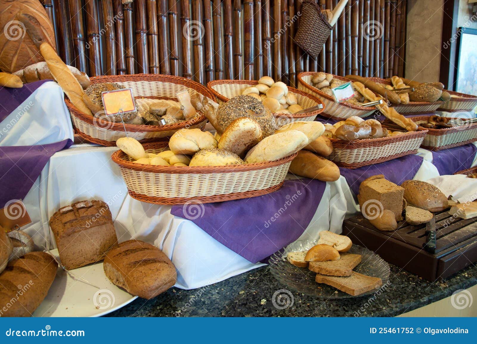 Delicious Fresh Bread in the Shop Stock Photo - Image of baked, akery ...