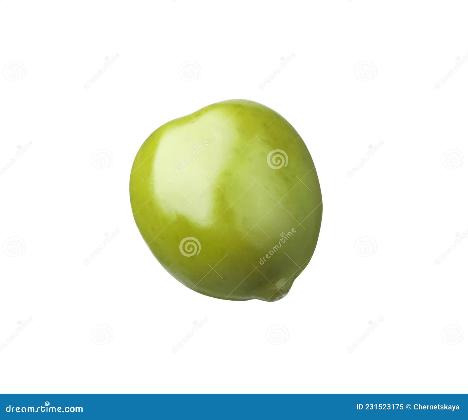 Delicious Fresh Green Olive Isolated on White Stock Image - Image of ...