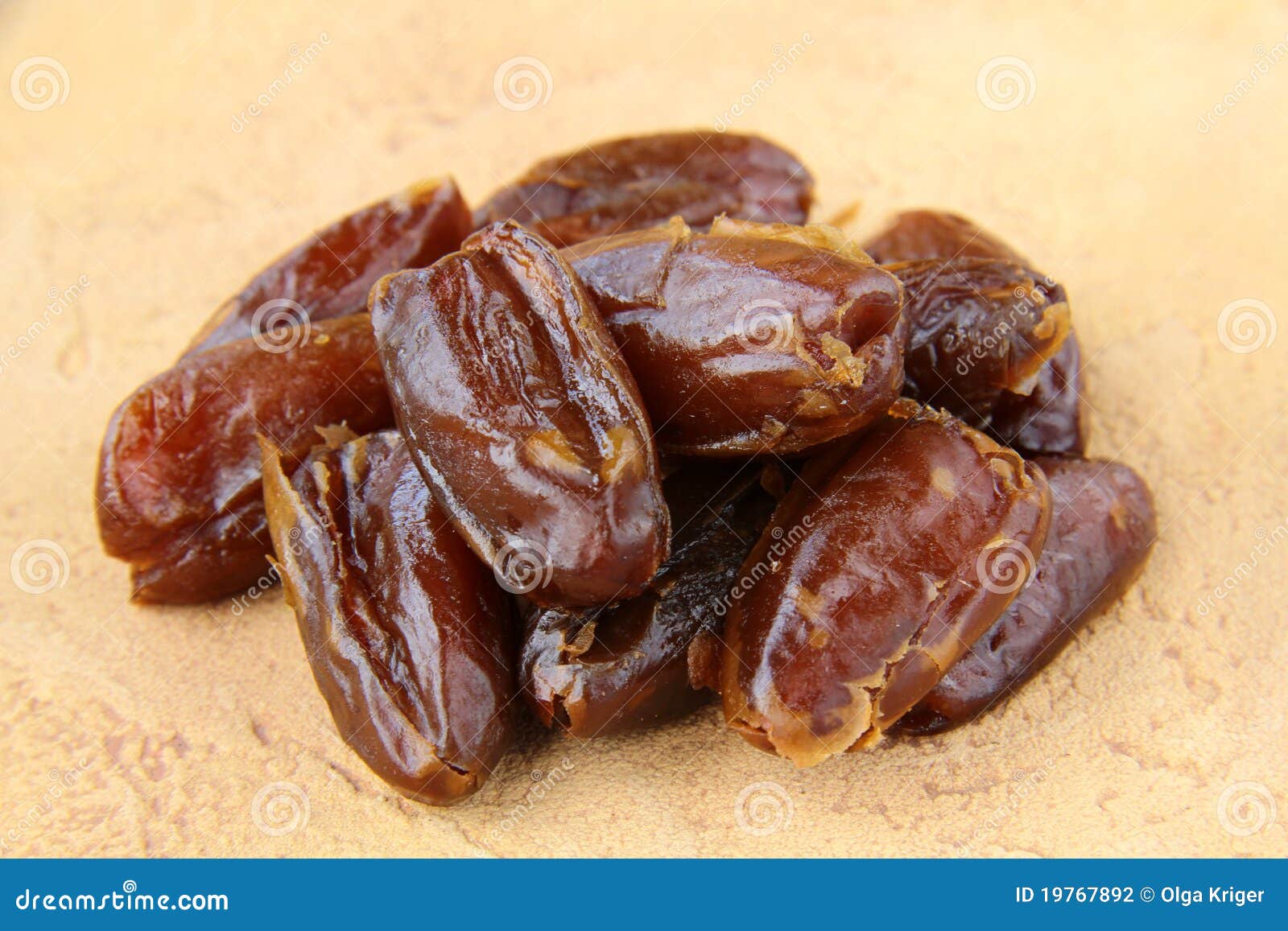 Delicious Fresh Organic Dates Stock Photo - Image of desert ...
