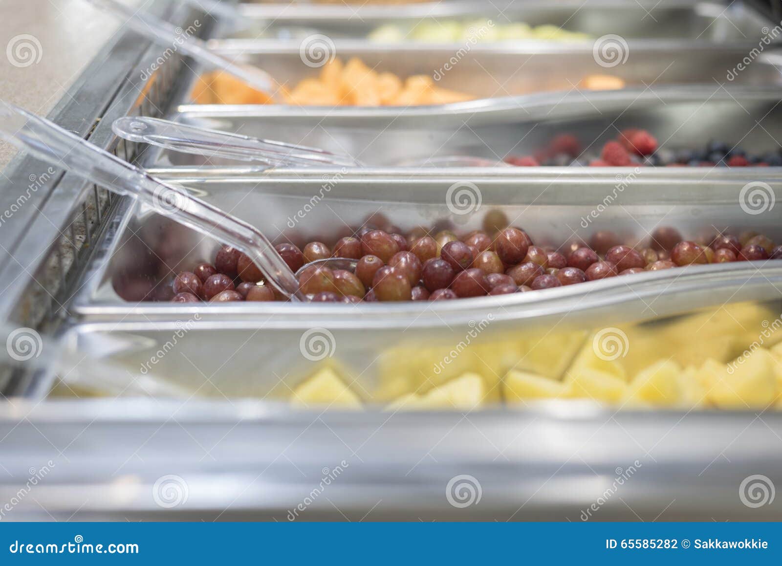 Delicious Fruit Selection with Scoops Stock Photo - Image of fruit ...
