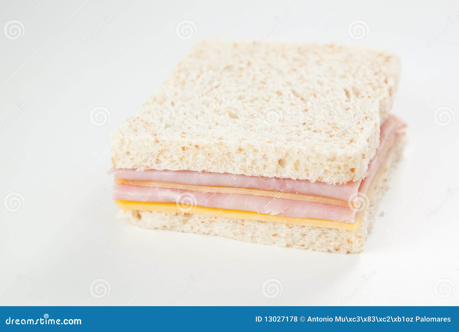 Delicious Ham and Cheese Sandwich Stock Photo - Image of tasty, dairy ...