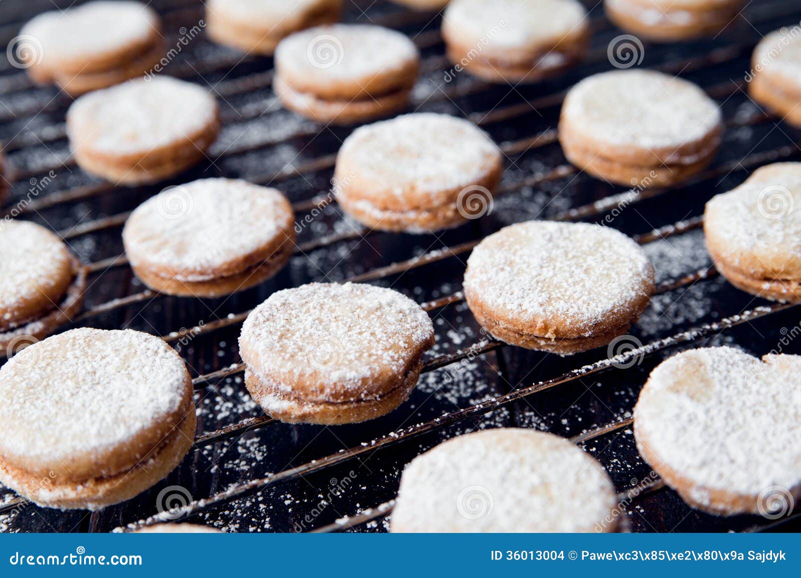 Delicious Hand Made Cookies Stock Photo - Image of chocolate, cook ...