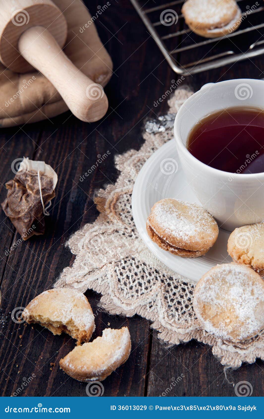 Delicious Hand Made Cookies Stock Image - Image of breakfast, diet ...