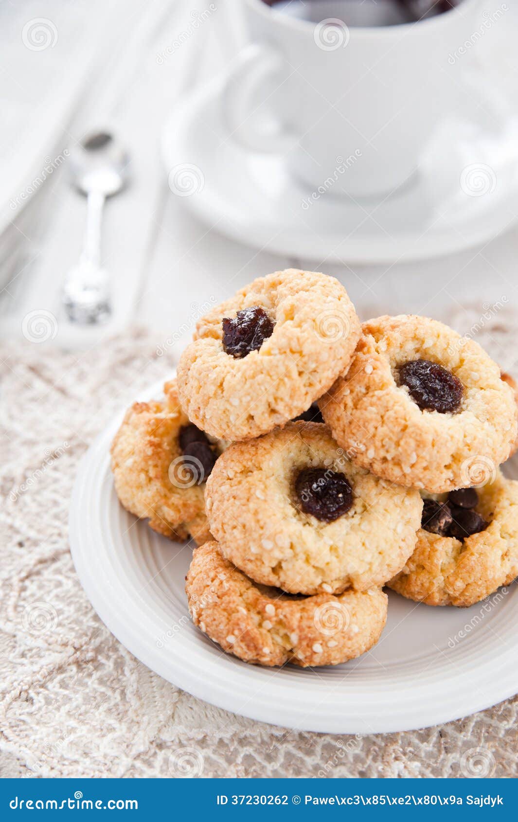 Delicious Hand Made Cookies Stock Photo - Image of cookies, healthy ...