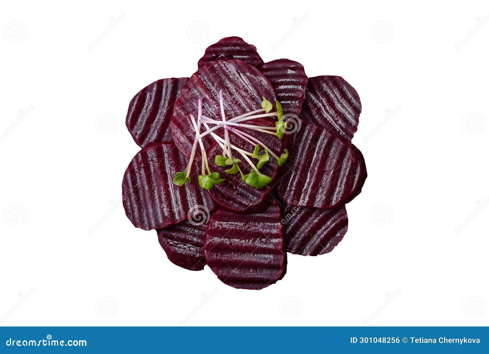 Delicious Healthy Boiled Ruby Colored Beets Sliced on a Black Plate ...