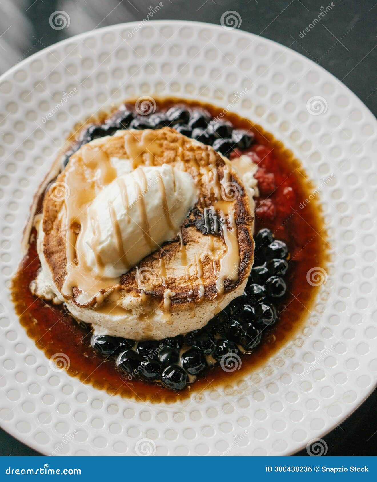 Delicious Gourmet Chef S Plate: Appetizing Breakfast Dish Stock Photo ...