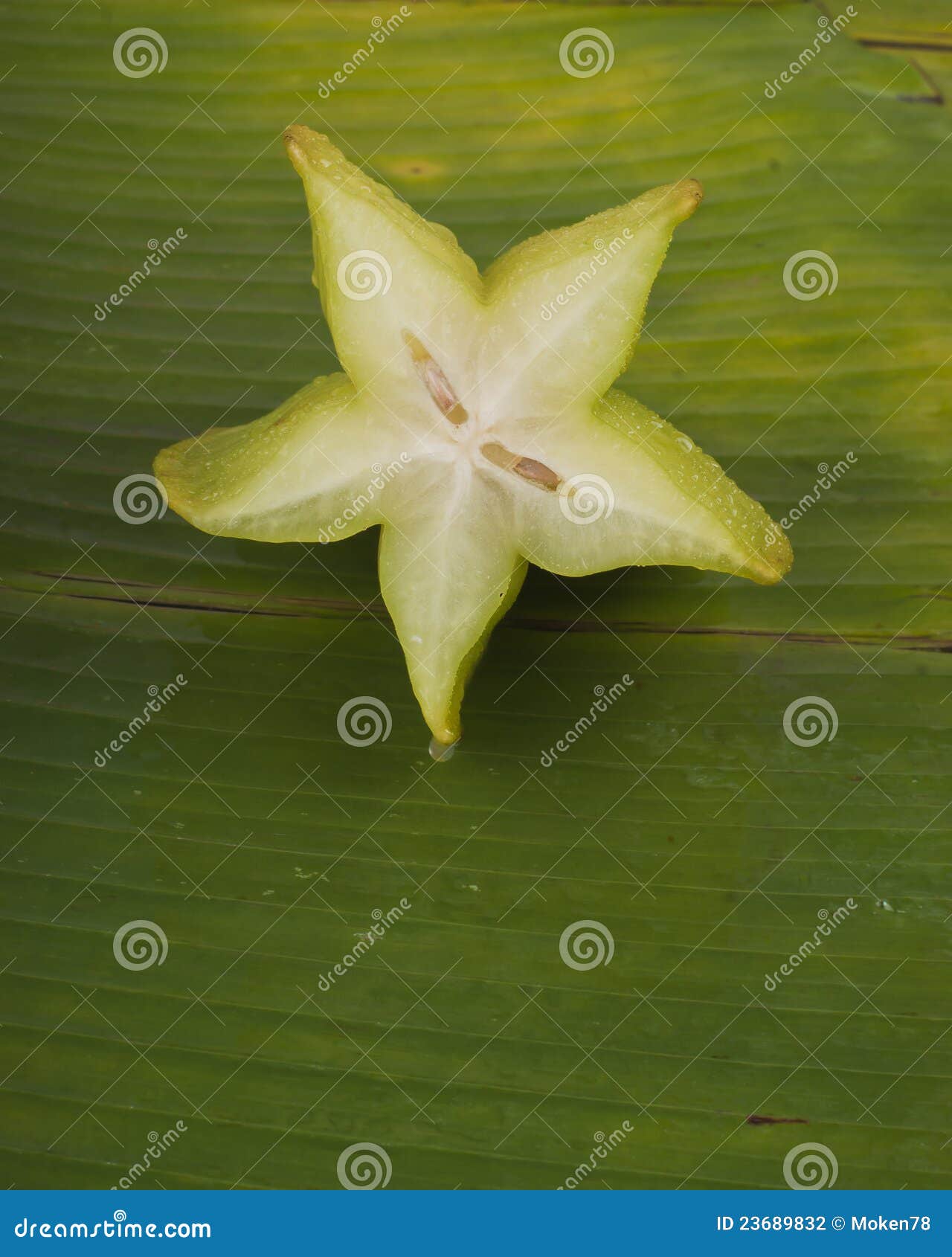 Delicious Healthy Fresh Green Starfruit Stock Photo - Image of diet ...