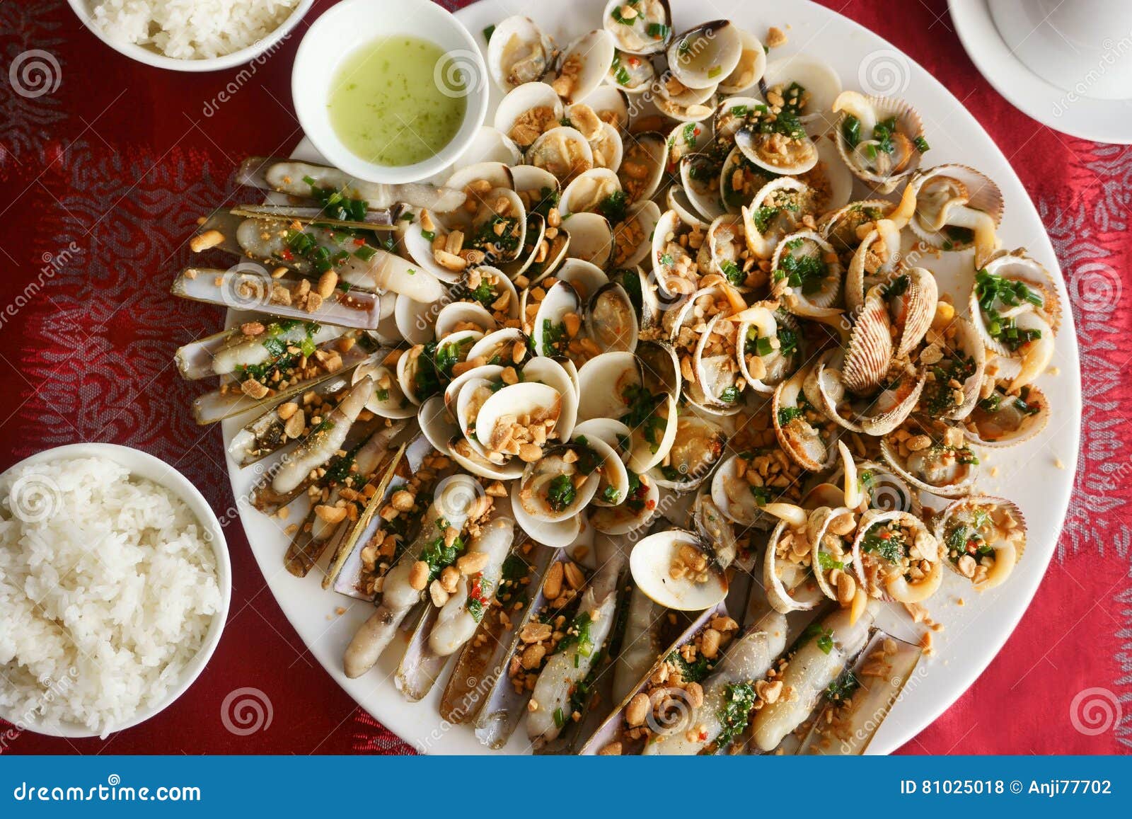 Delicious and Healthy Seafood Stock Photo - Image of dinner, animal ...