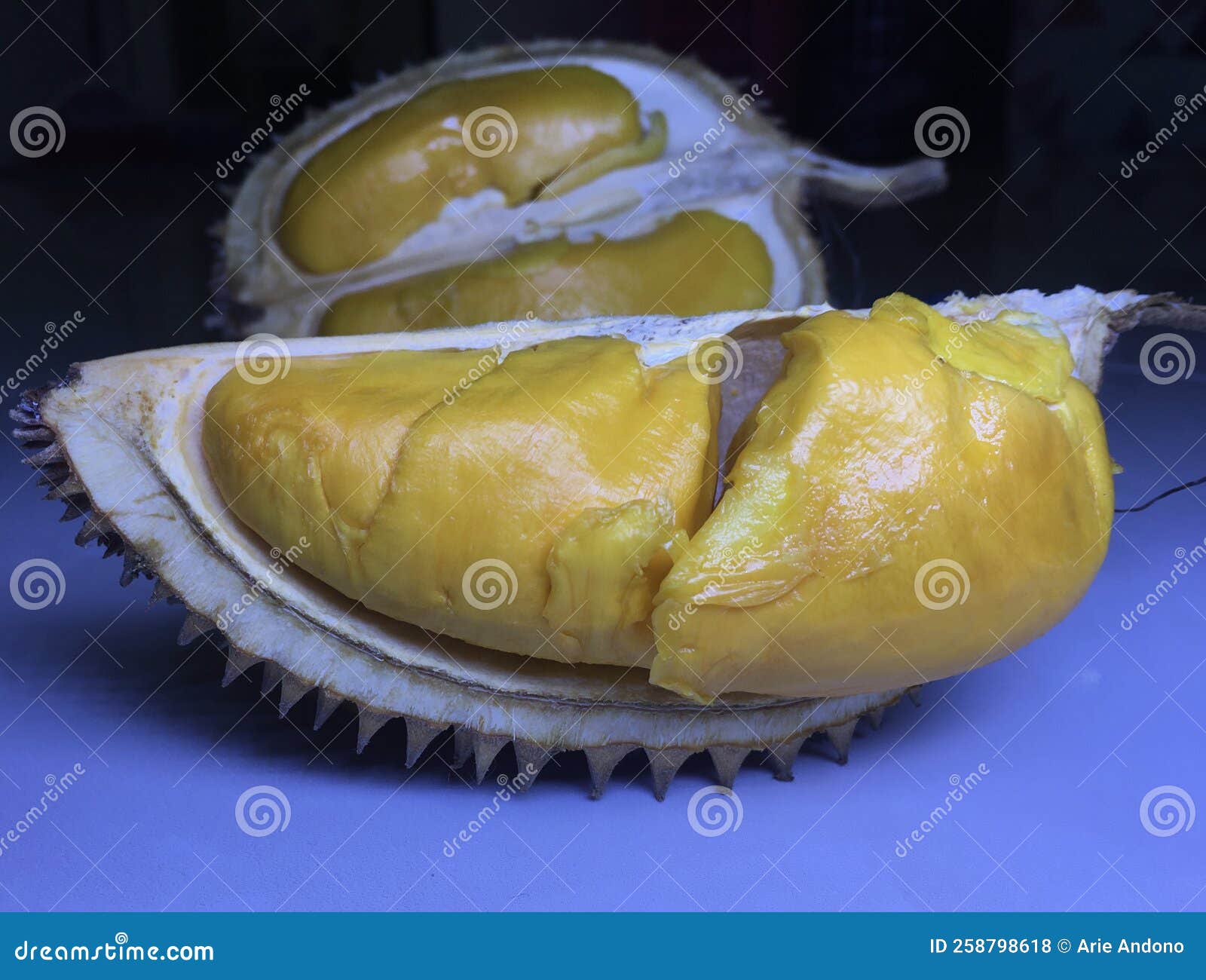 Delicious Indonesian Durian Stock Photo - Image of sweet, delicious ...