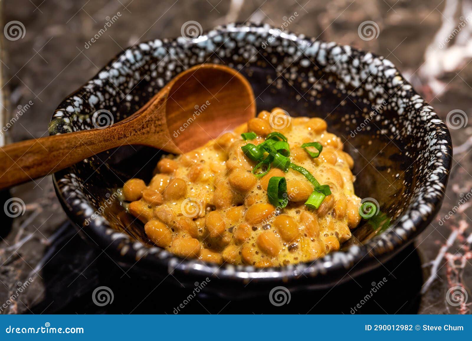 A Delicious Japanese Dish, Natto Stock Photo - Image of cooking, food ...