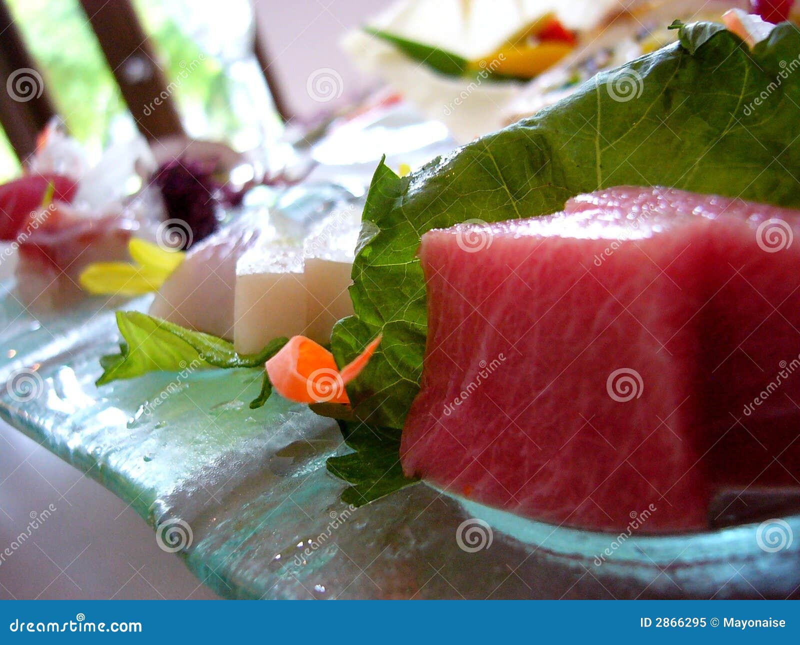 Delicious Japanese Sashimi stock image. Image of fish - 2866295