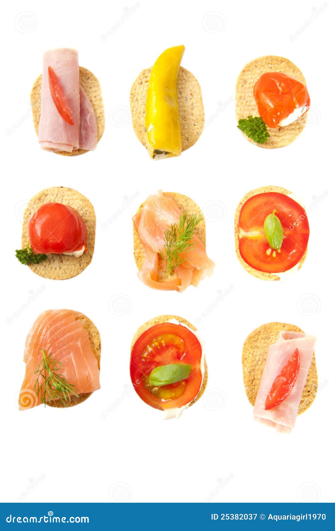 Delicious little snacks stock image. Image of pepper - 25382037