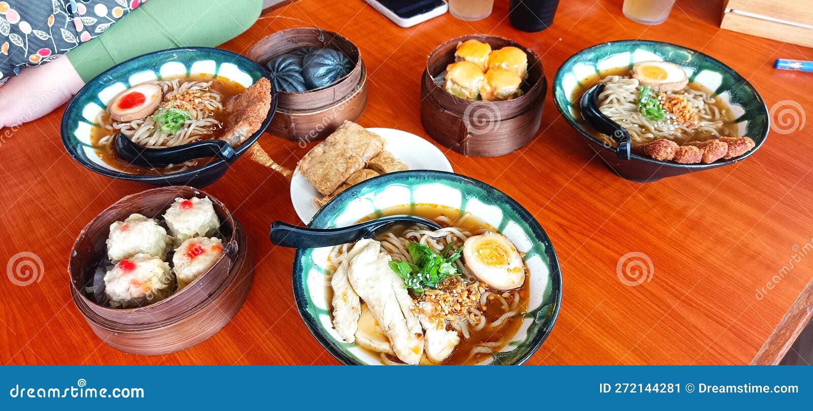 Delicious Lunch Menu from Dimsum Tjap Nyonya Stock Image - Image of ...