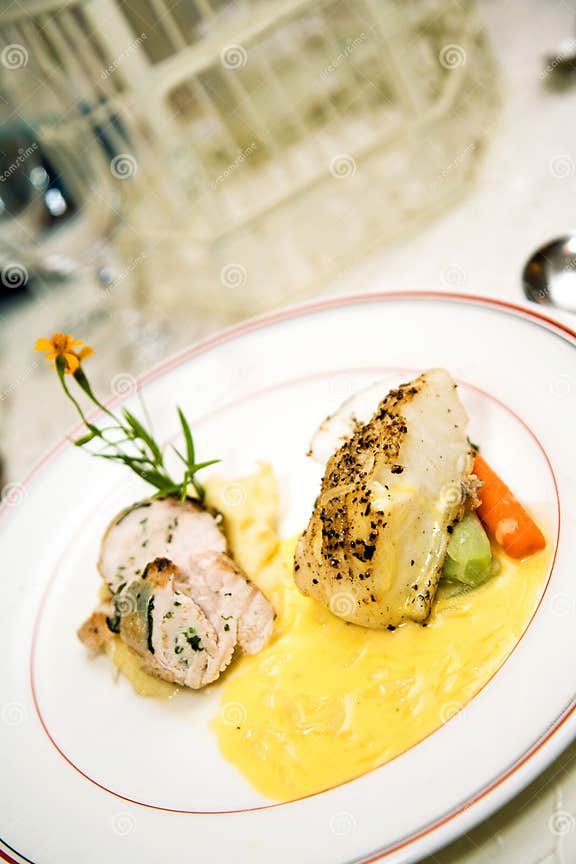 Delicious Main Course Gourmet Stock Photo - Image of dining, party: 8148692