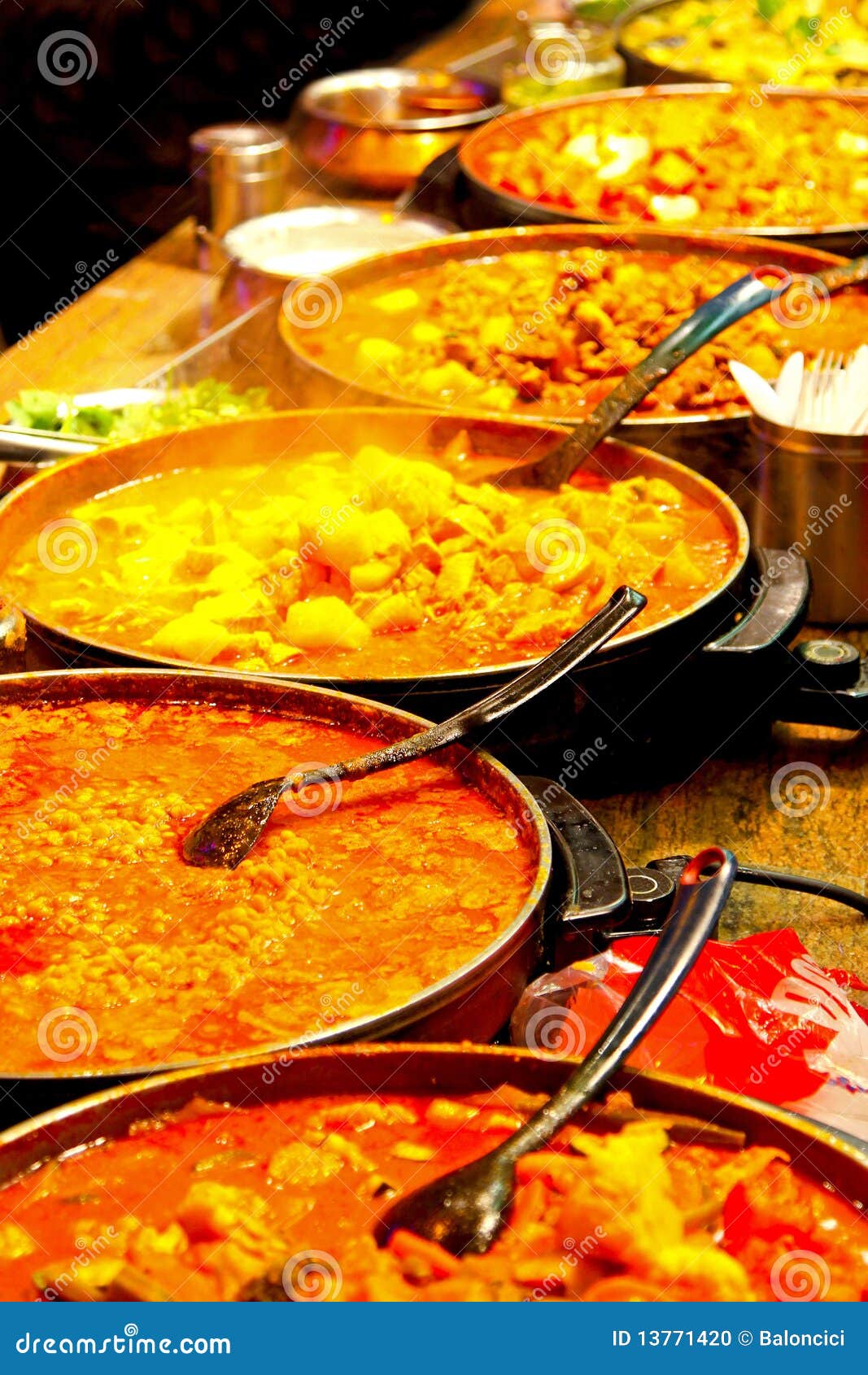Delicious market stall stock photo. Image of fast, cuisine - 13771420