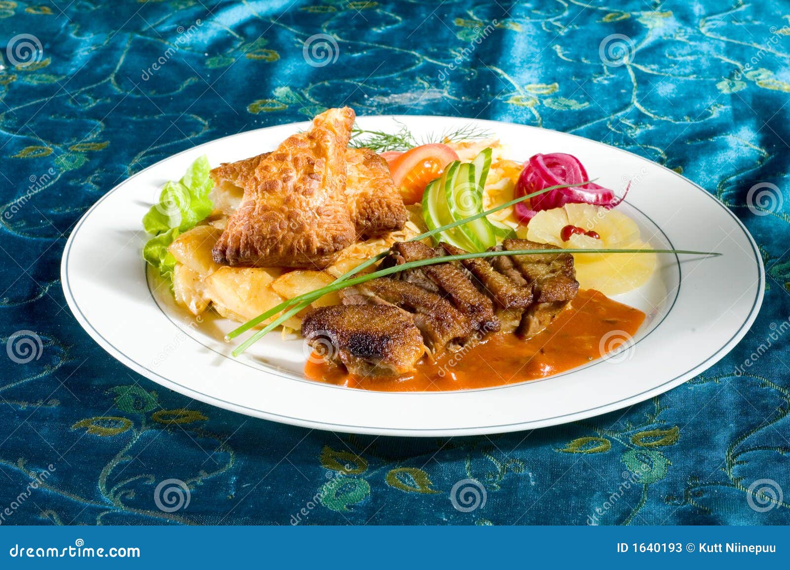 Delicious Meal! stock image. Image of cook, duck, appealing - 1640193