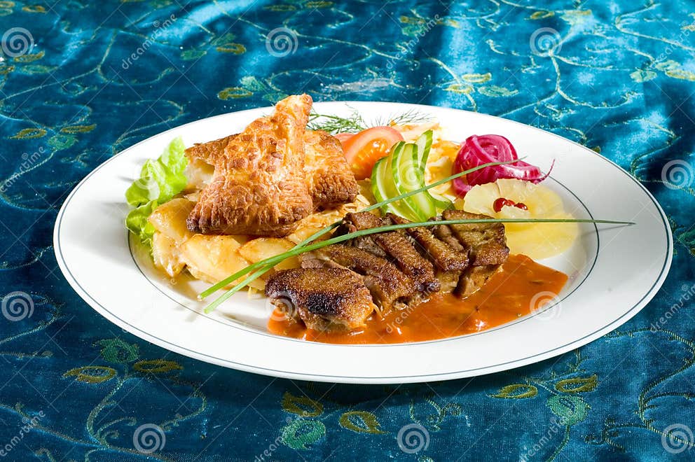 Delicious Meal! stock image. Image of cook, duck, appealing - 1640193