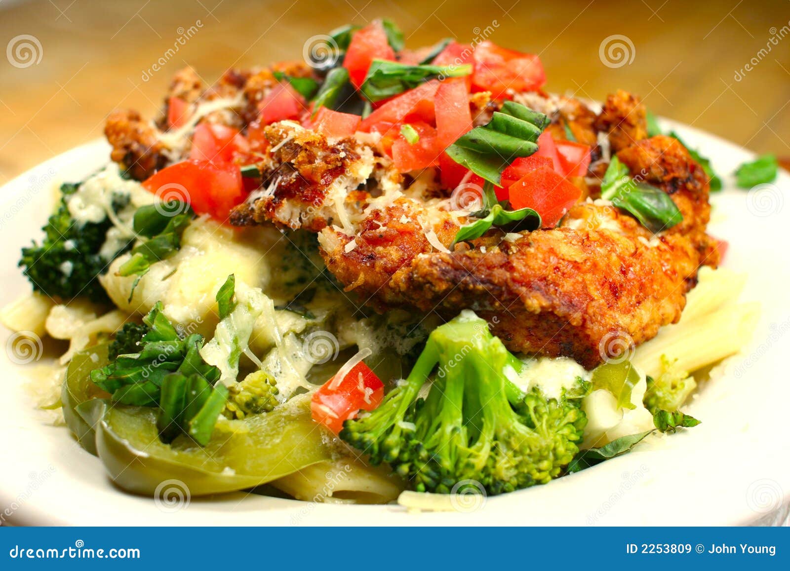 Delicious Meal With Lots Of Co Stock Image - Image: 2253809