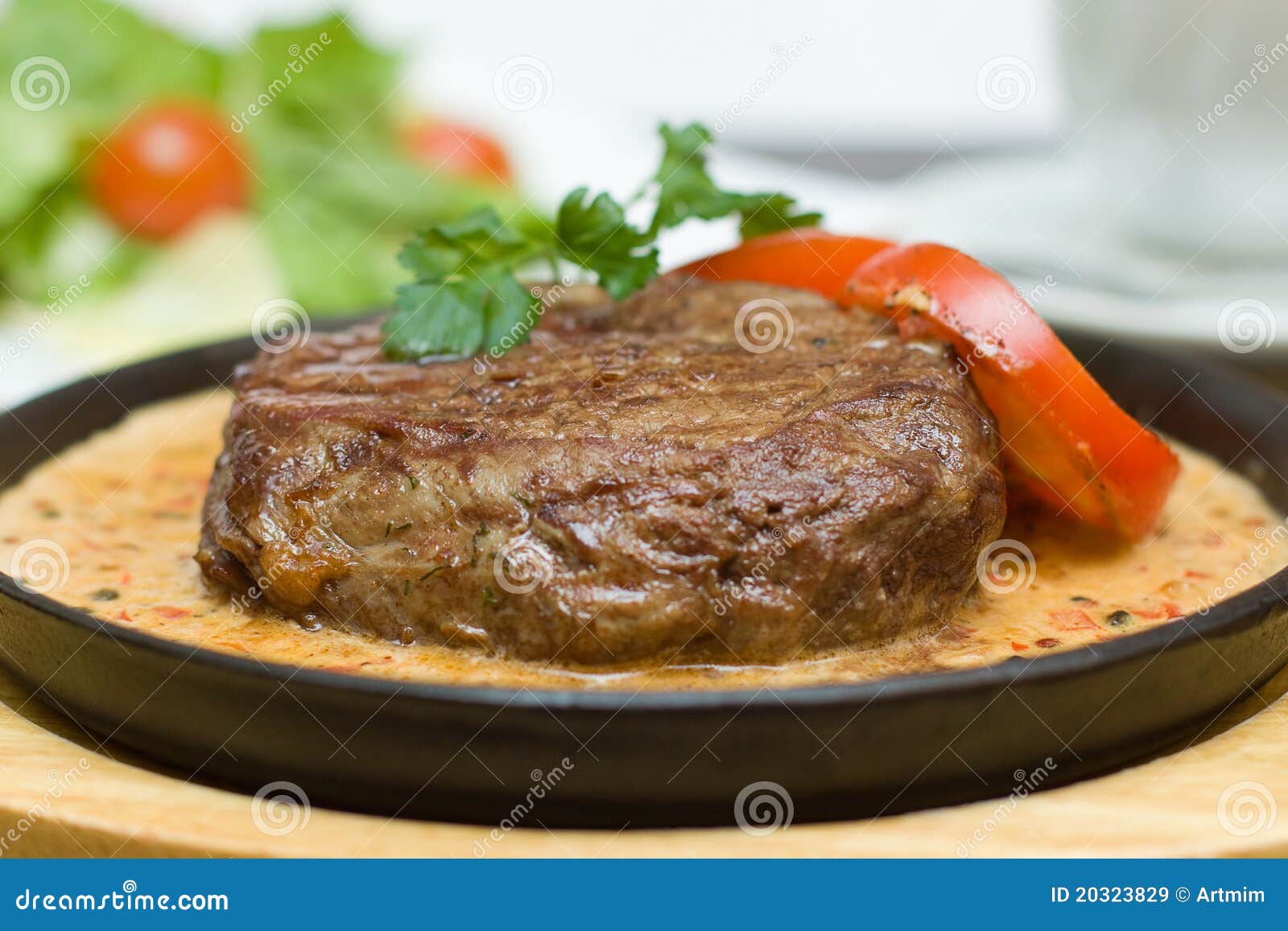 Delicious Meat in a Restaurant Stock Image - Image of meat, delicious ...