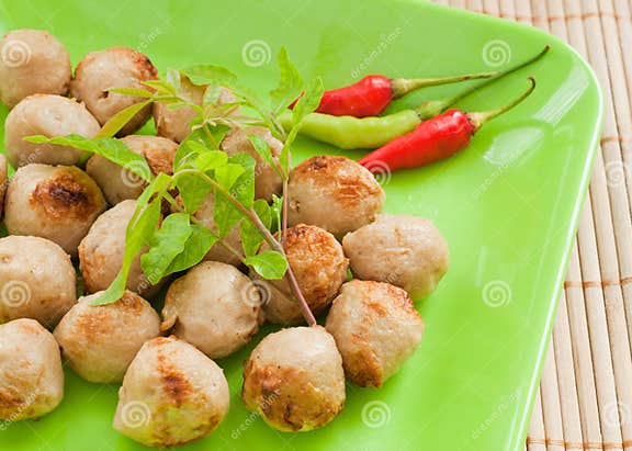 Delicious meatballs stock image. Image of ball, lunch - 26220085