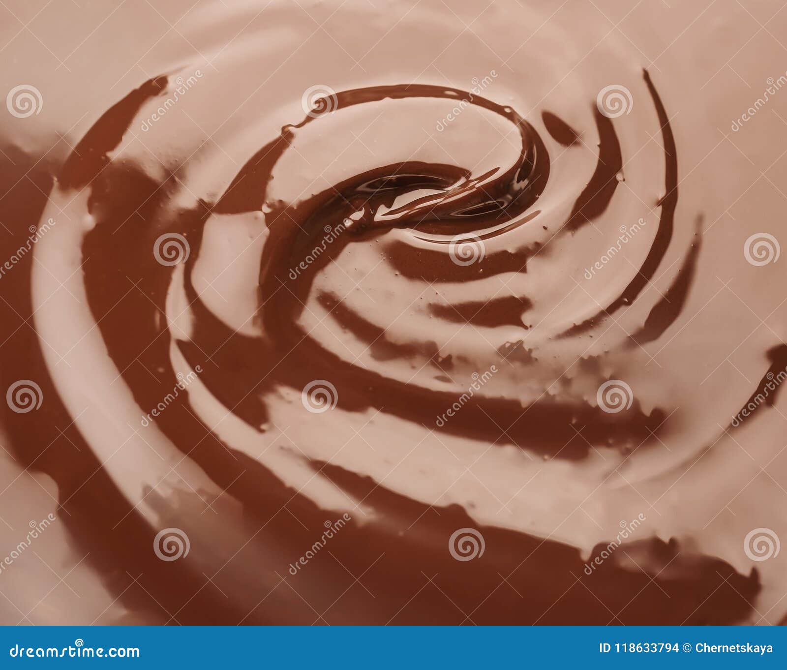 Delicious Melted Milk Chocolate Stock Photo - Image of melted, milk ...