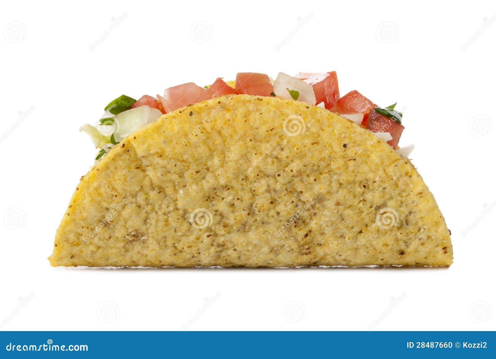 Delicious mexican taco stock photo. Image of exotic, fast - 28487660